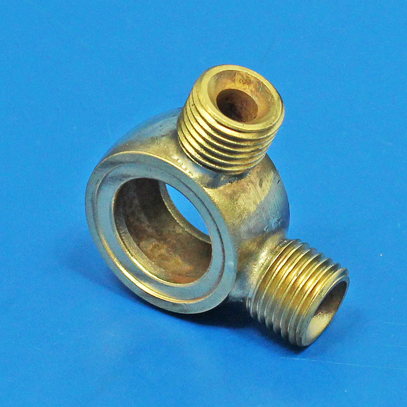 368F: Single SU type Banjo with twin 1/4" BSPP male threaded ...