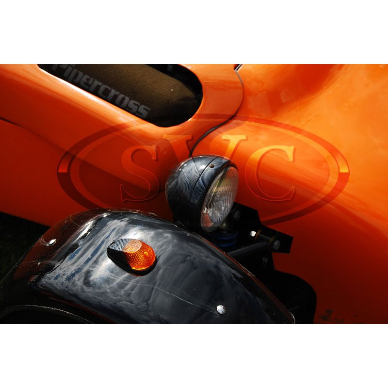 INDFBLK: Wing Top Indicators (PAIR) - Black body, clear lens ...