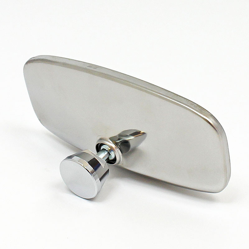 MIR942-SS: Classic interior mirror - Polished stainless, rectangular ...