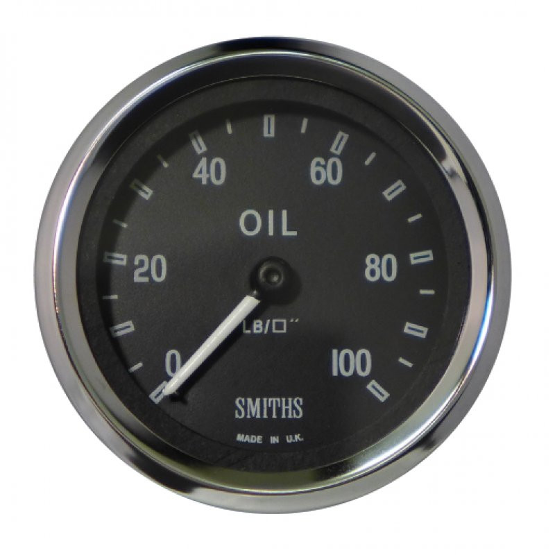 Cob3: Smiths Oil Pressure Gauge - Mechanical - Smiths Cobra Gauges ...