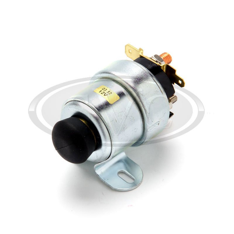 CA1400: Remote starter solenoid with button as Lucas SRB316. - Push ...