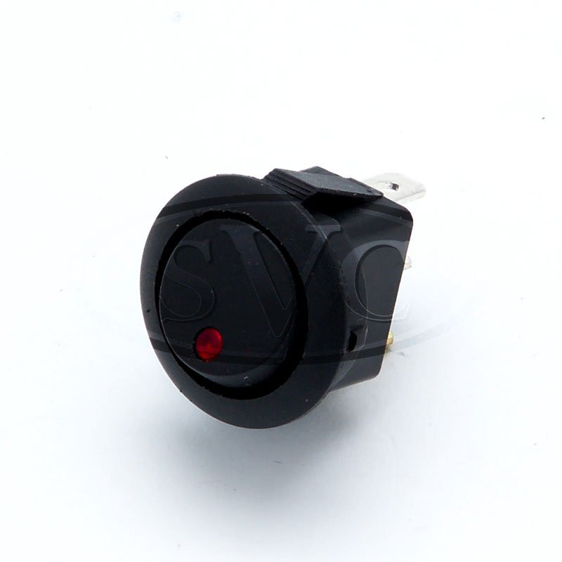 EX731: Round rocker switch with LED - Rocker Switches - Switches ...