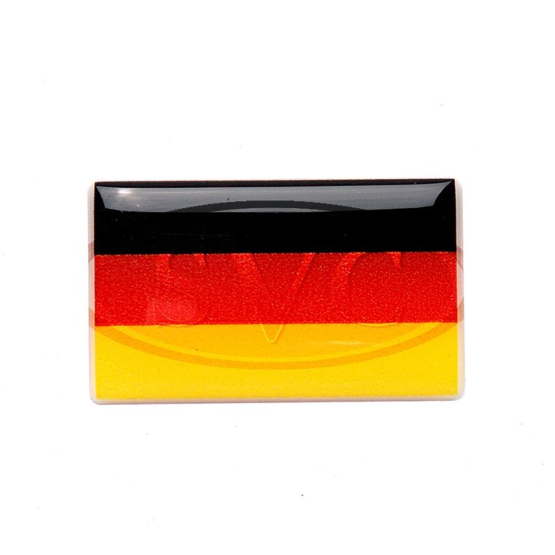 GREBDG: German 3D flag badge, self adhesive (pair) for Classic ...