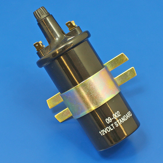 COIL2: 12V Non ballasted coil - Acorn nut cable attachment as Lucas ...